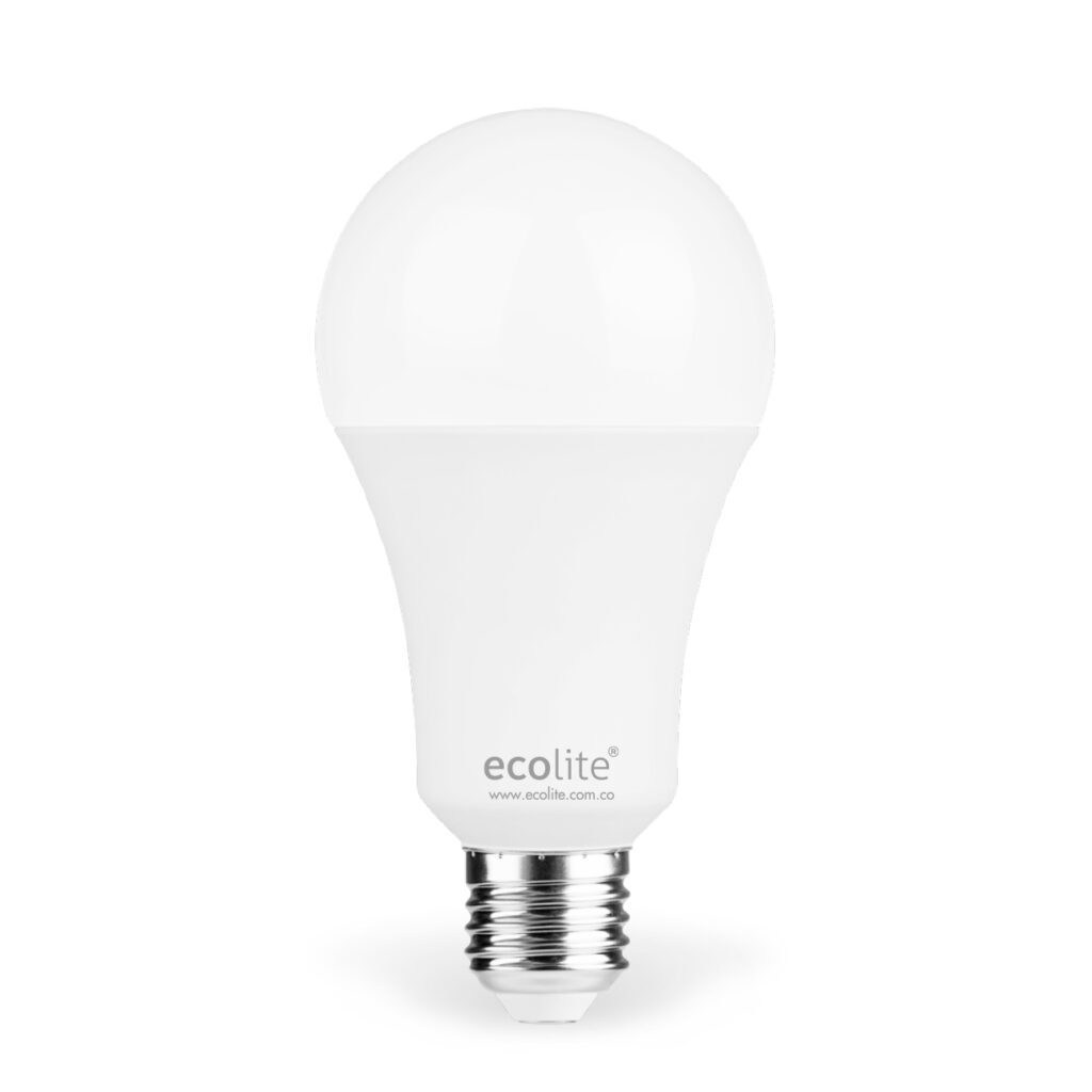 Bombillo LED 15W rosca E27 LBA6015W - Ecolite