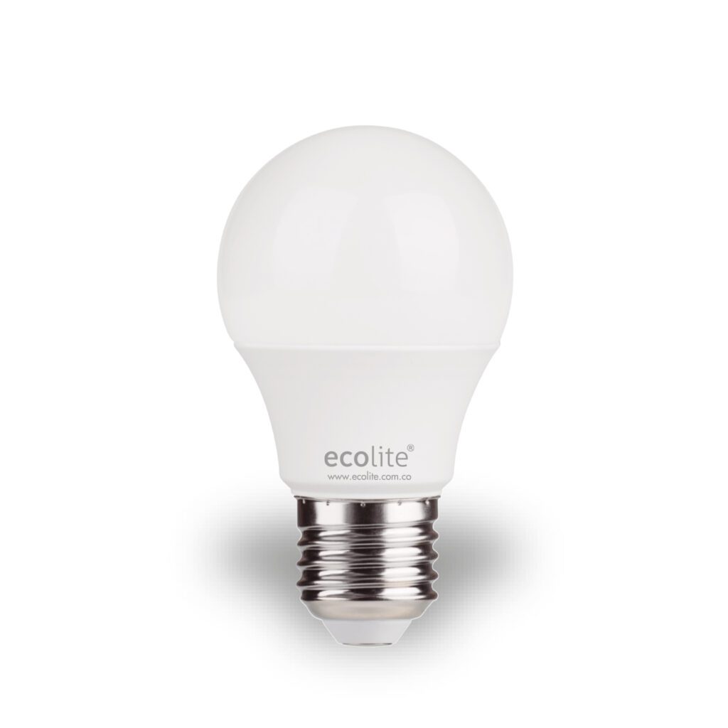 Bombillo LED 5W rosca E27 LBA605W - Ecolite