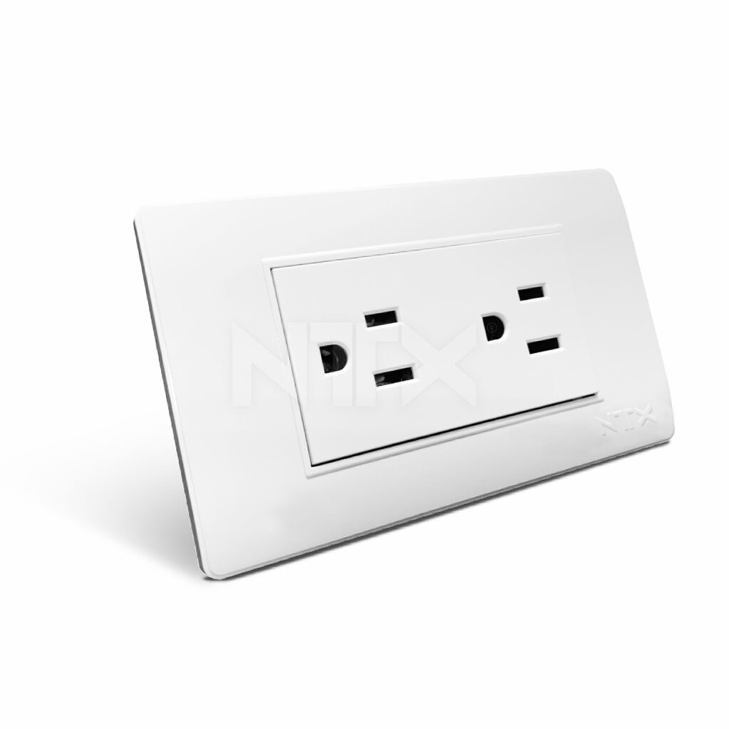 Tomacorriente Doble N-2T | 2025 | Ecolite