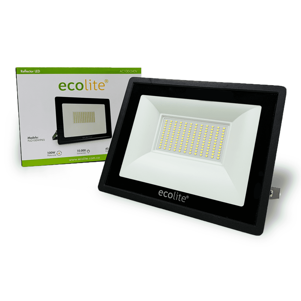 Reflector LED 100W IP65 uso Exterior (2024) Ecolite